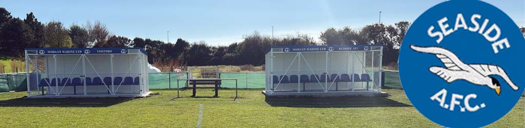 Crown Park, home to Seaside AFC - Football Ground Map