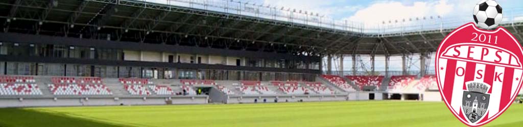 Stadionul Sepsi, home to Sepsi Sfantu Gheorghe - Football Ground Map