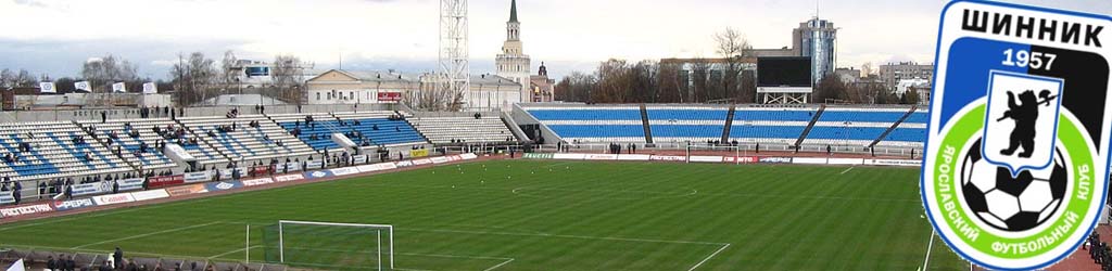 Shinnik Stadium, home to Shinnik Yaroslavl - Football Ground Map