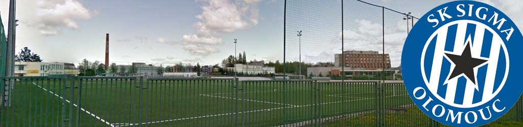 Andruv Stadion Hriste 2, home to Sigma Olomouc B - Football Ground Map