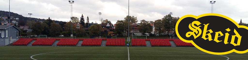 Nordre Asen, home to Skeid, Skeid 2 - Football Ground Map