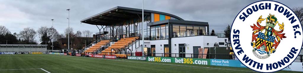 Arbour Park, home to Slough Town, Chalvey Sports, Langley, Uxbridge ...