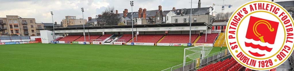 Richmond Park, home to St Patrick's Athletic, Shamrock Rovers, Dublin ...