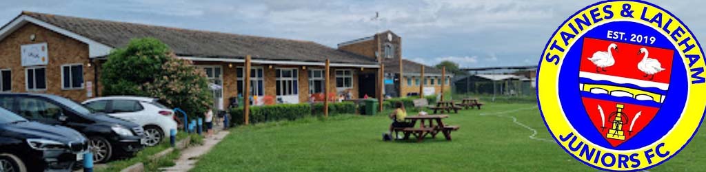 Staines & Laleham Sports Association Ground, home to Staines & Laleham ...