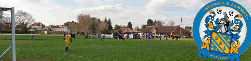 Laleham Recreation Ground, former home to Staines & Lammas (Middlesex ...