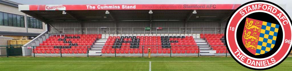 The Zeeco Stadium, home to Stamford - Football Ground Map