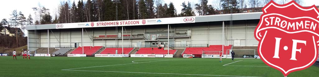 Strommen Stadion, home to Strommen IF, Strommen IF 2 - Football Ground Map