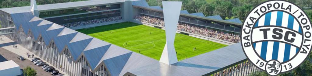 TSC Arena, home to TSC Backa Topola - Football Ground Map