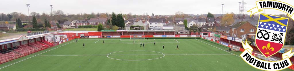 The Lamb Ground, home to Tamworth, Aston Villa Women, Burton Albion ...