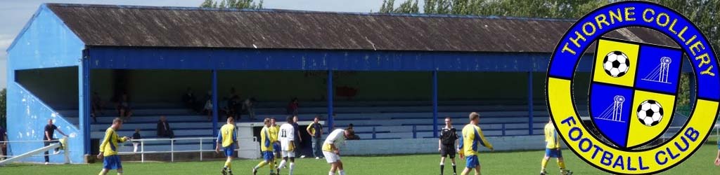Grange Road, home to Club Thorne Colliery, Thorne Colliery Reserves ...