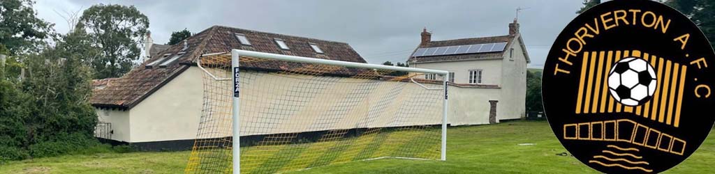 Thorverton Recreation Playing Field, home to Thorverton AFC, Thorverton ...