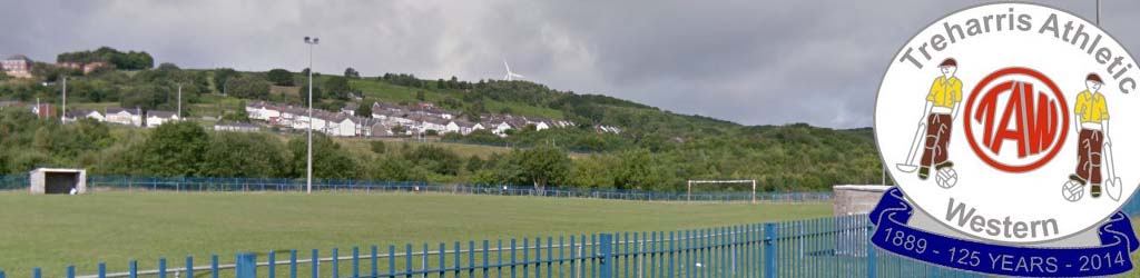 Parc Taff Bargoed, home to Treharris Athletic Western, Trelewis Welfare ...