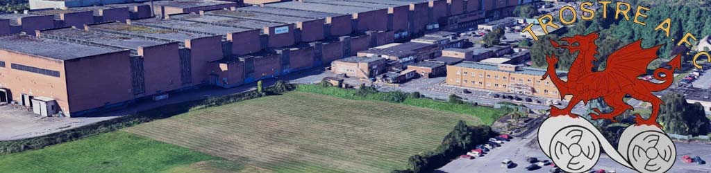 Trostre Works, home to Trostre Sports AFC - Football Ground Map