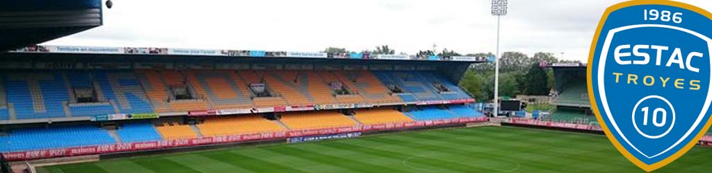 Stade de l'Aube, home to Troyes - Football Ground Map