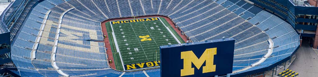 Michigan Stadium - Football Ground Map