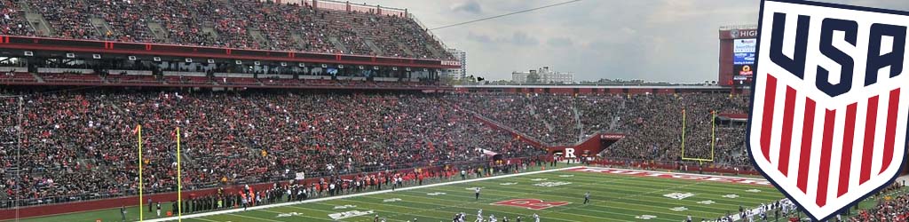 Rutgers Stadium (1938-1993), former home to USA - Football Ground Map