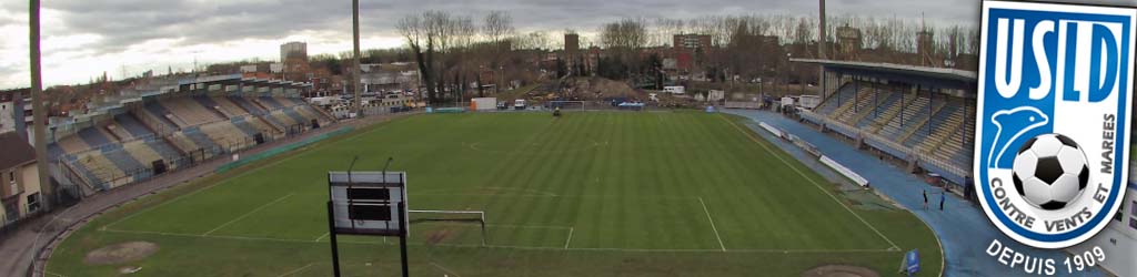 Stade Marcel Tribut, home to USL Dunkerque - Football Ground Map
