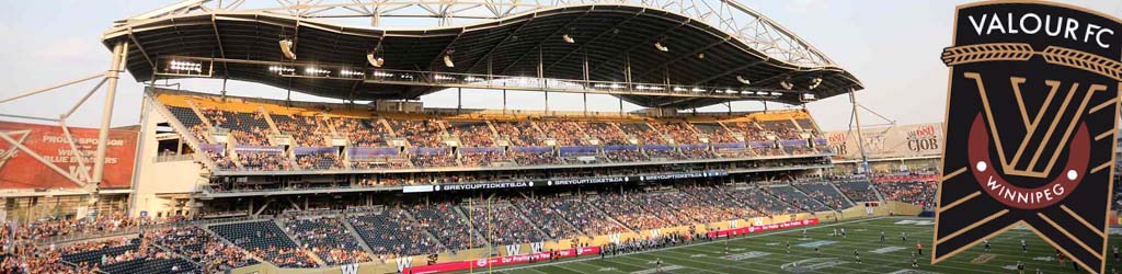 Princess Auto Stadium, home to Valour FC - Football Ground Map