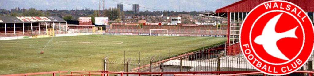 Fellows Park, former home to Walsall - Football Ground Map
