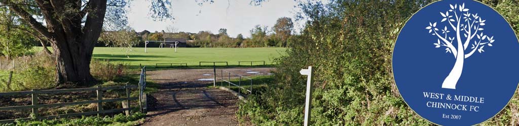 West Chinnock Recreation Ground, home to West & Middle Chinnock FC ...