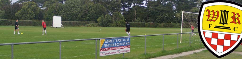 Wormley Sports Club, home to Wormley Rovers, Wormley Rovers Reserves ...