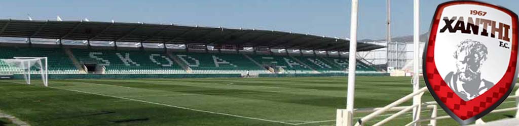 Xanthi Arena, home to Xanthi - Football Ground Map