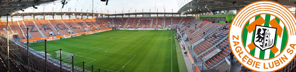 Stadion Zagebia Lubin, home to Zaglebie Lubin, Zaglebie Lubin II ...