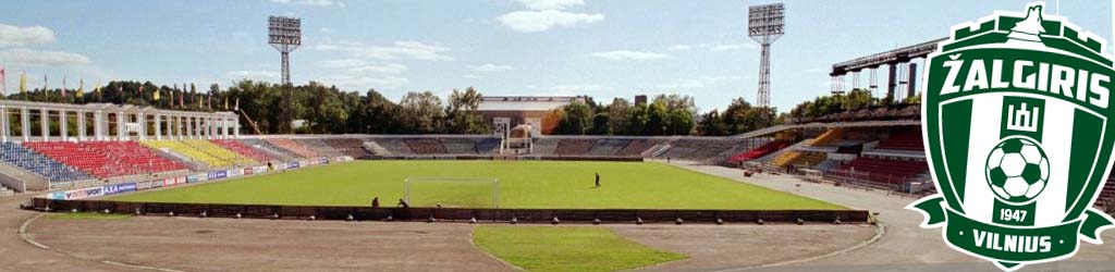 Zalgiris Stadium, home to FC REO Vilnius, FK Zalgiris Vilnius ...