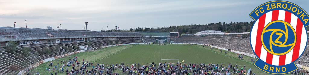 Stadion Za Luzankami, former home to Zbrojovka Brno - Football Ground Map
