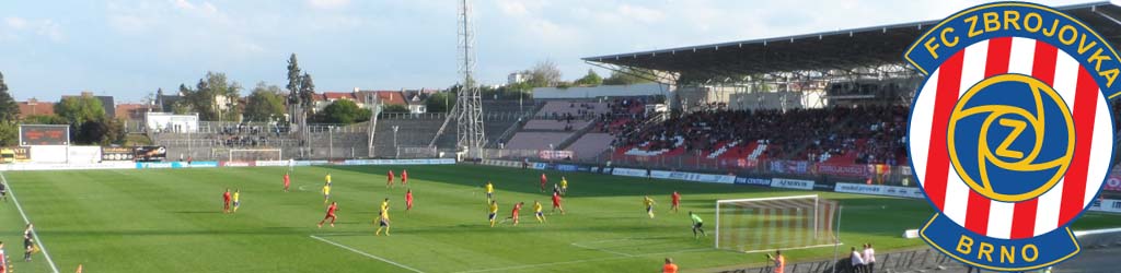 Mestsky Fotbalovy Stadion Srbska (Wedos Arena), home to Zbrojovka Brno ...