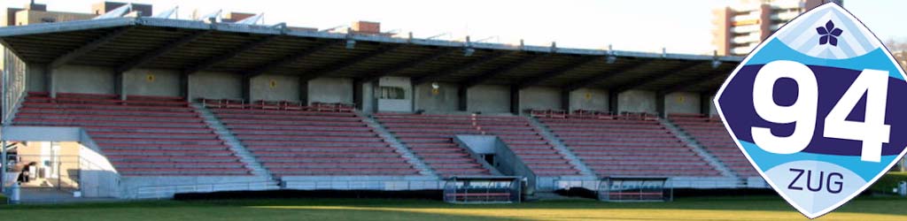 Herti Allmend Stadion, home to Zug 94, SC Cham - Football Ground Map
