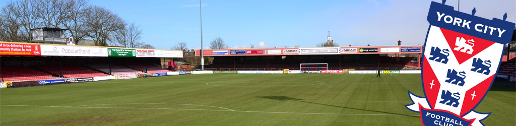 Bootham Crescent, home to York City, Middlesbrough Development ...