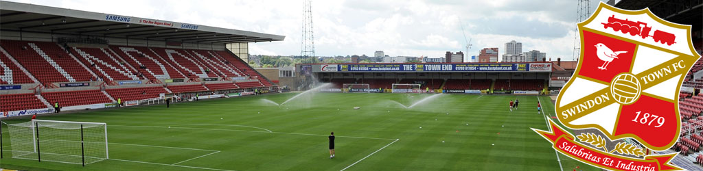 The County Ground, home to Swindon Town - Football Ground Map