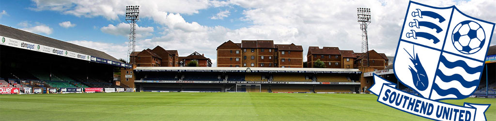Roots Hall, home to Southend United - Football Ground Map